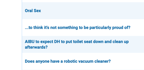 To think that this is the greatest ever successive list of thread ...