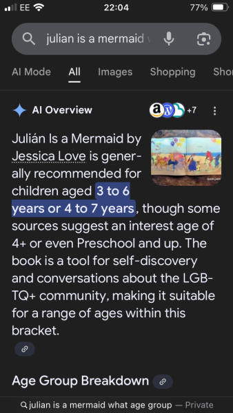 "Julian is a mermaid" reception aged child | Mumsnet