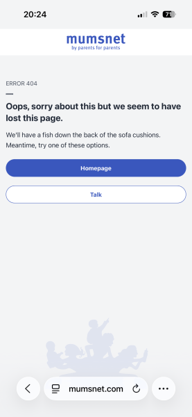 Site not working on iPhone today, can this please be fixed | Mumsnet