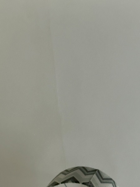 Cracks under wallpaper in ceiling | Mumsnet